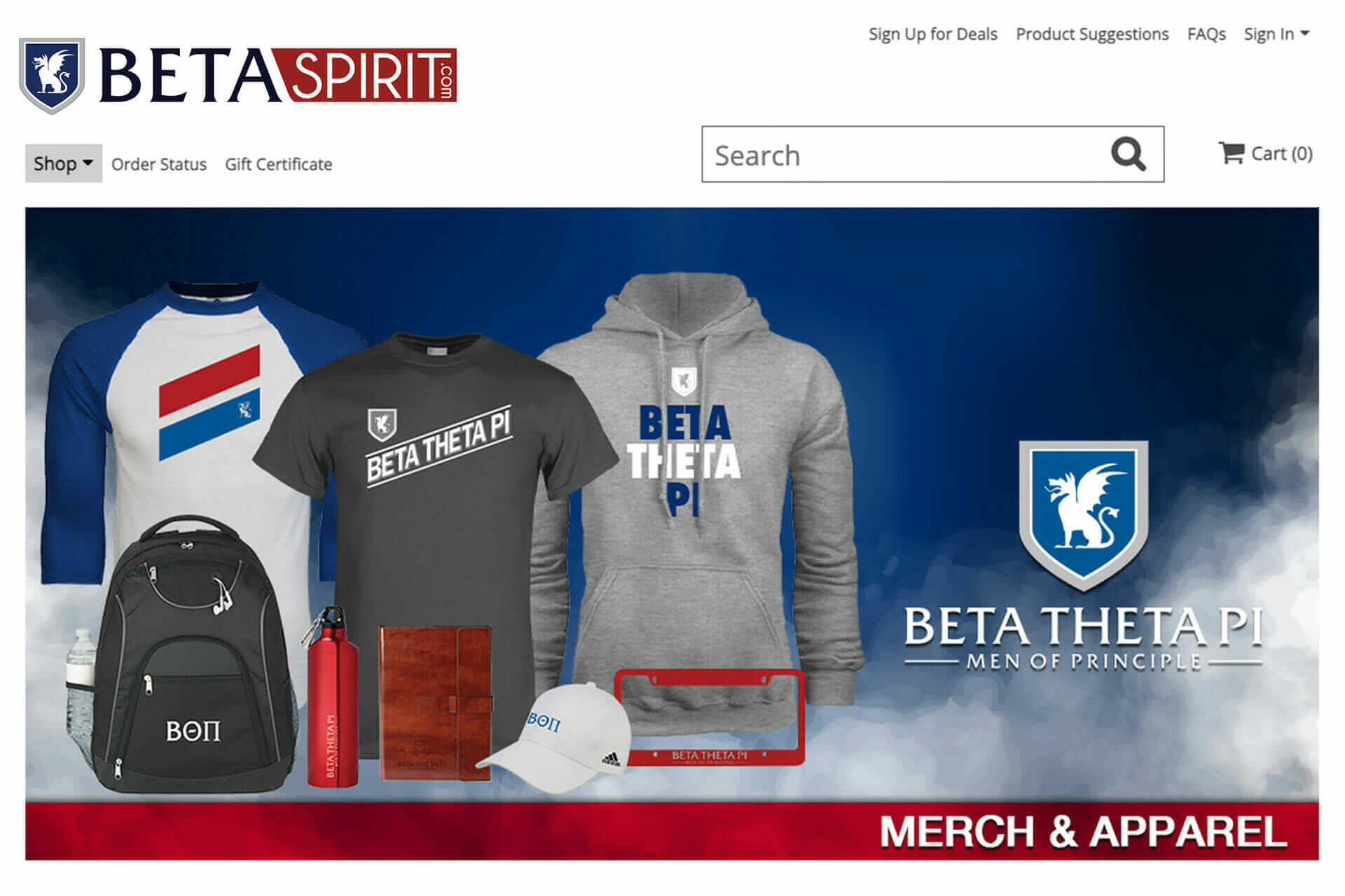 Beta Theta Pi Fraternity | Shop
